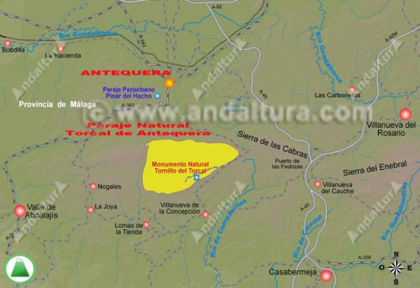 ACCESOS A ANTEQUERA - Patrimonio y Naturaleza - Andaltura